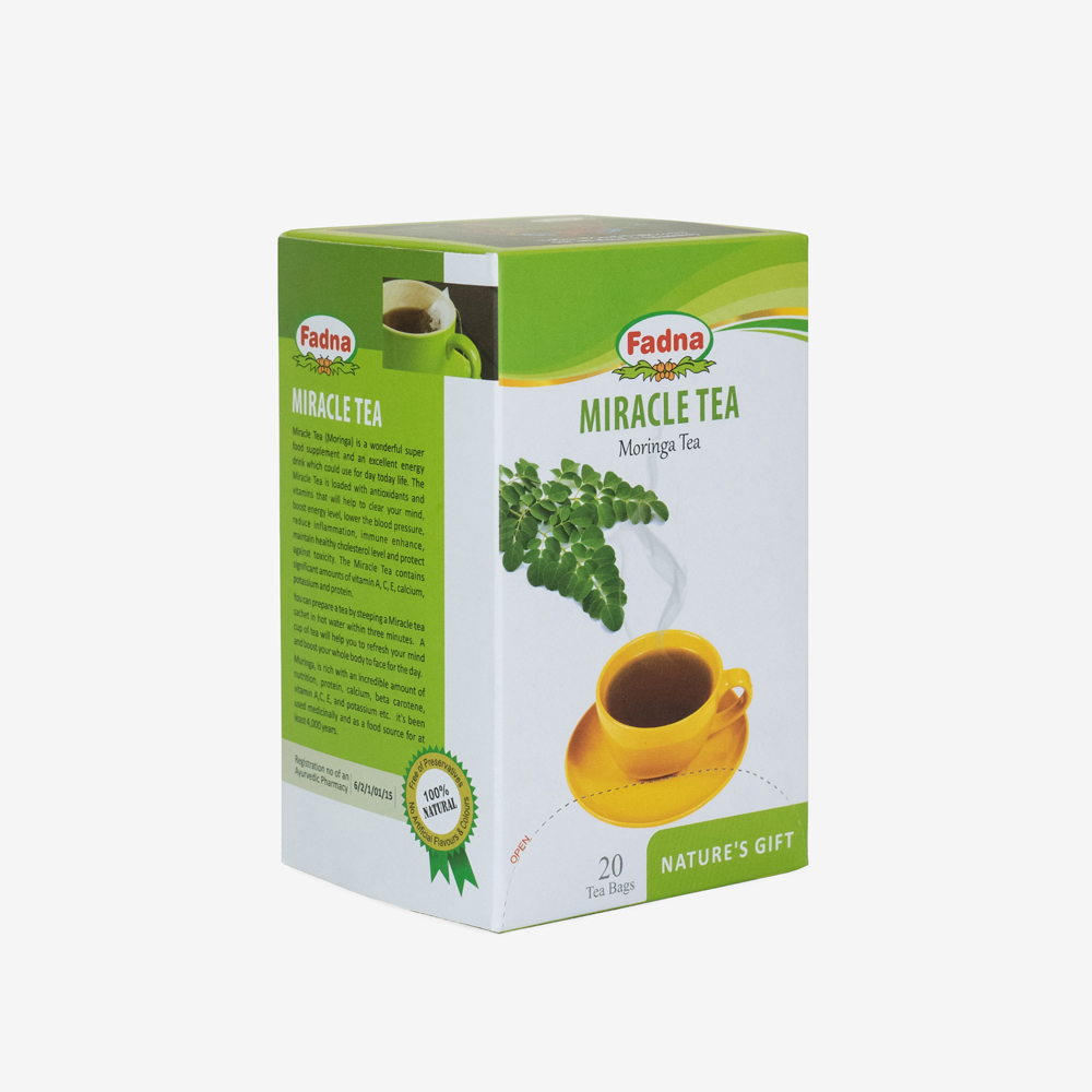 Fadna Miracle Tea | Moringa Tea Bags - Fadna
